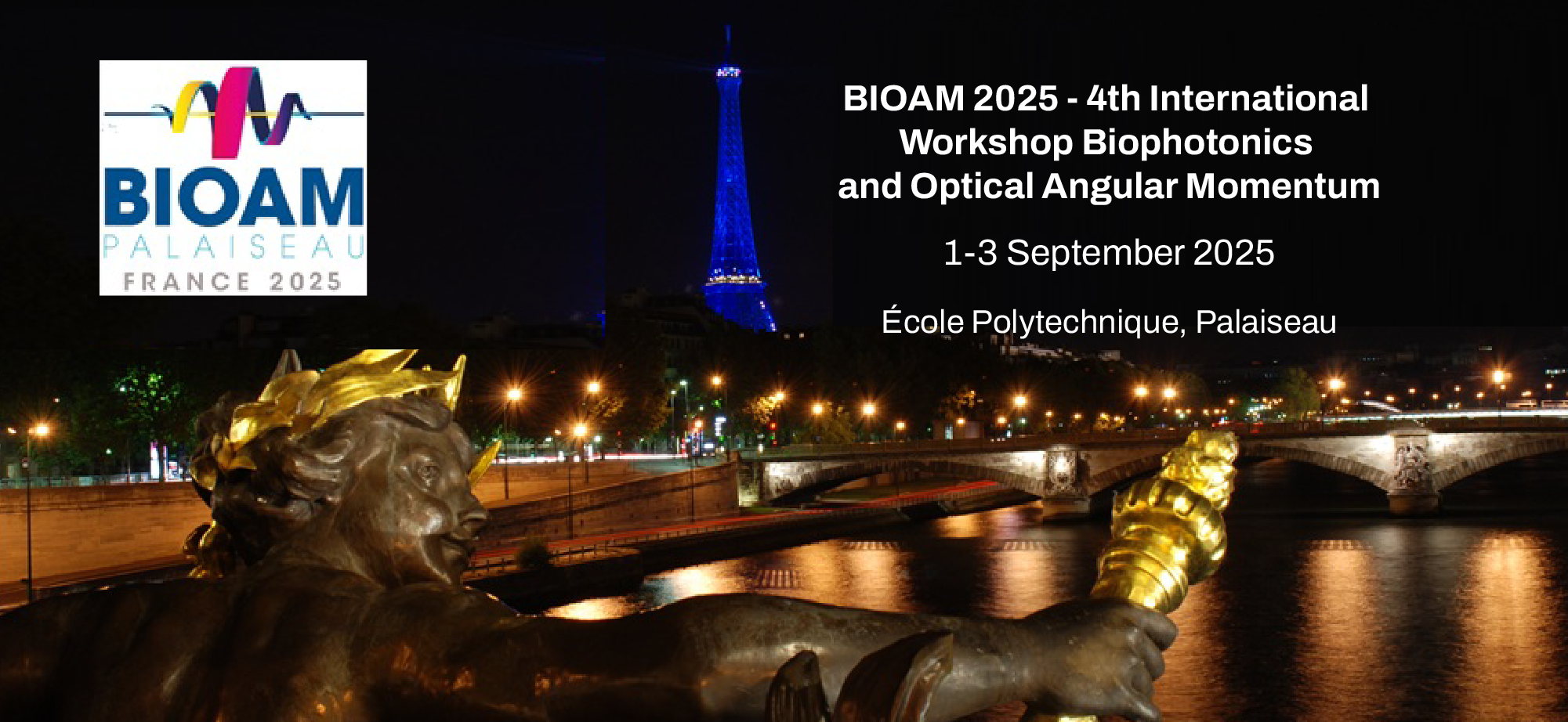 4th International Workshop Biophotonics and Optical Angular Momentum (BIOAM 2025) | Institut ...